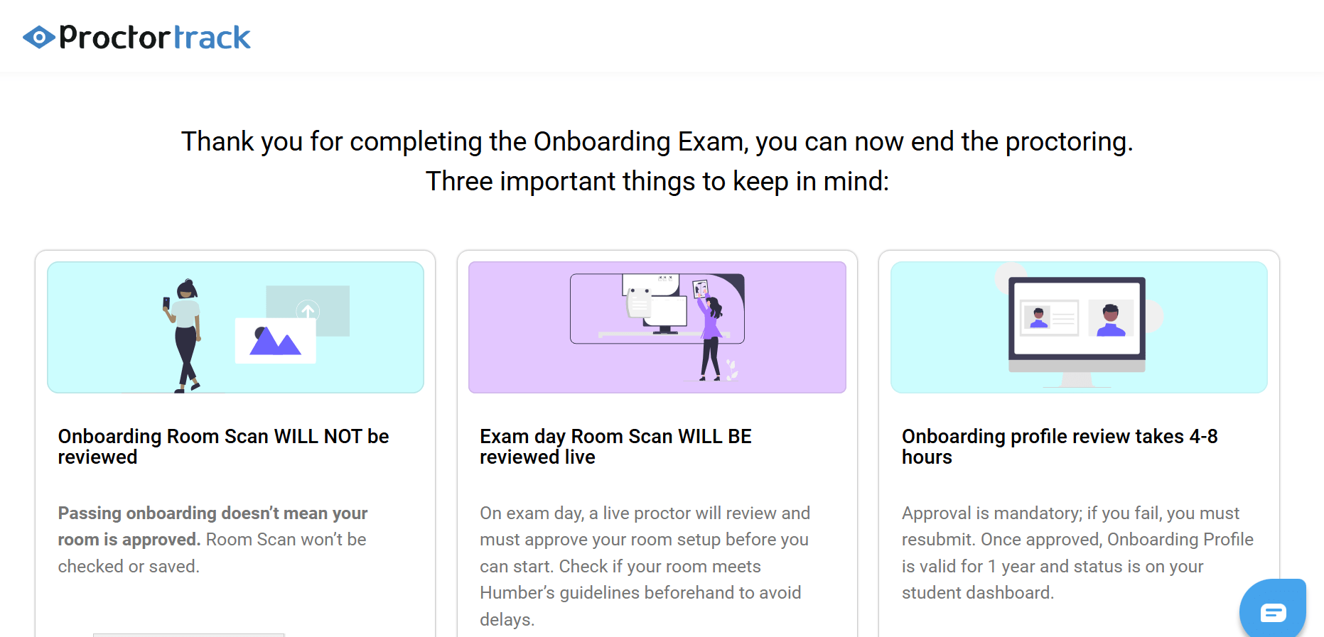 CLEP Onboarding | Proctortrack